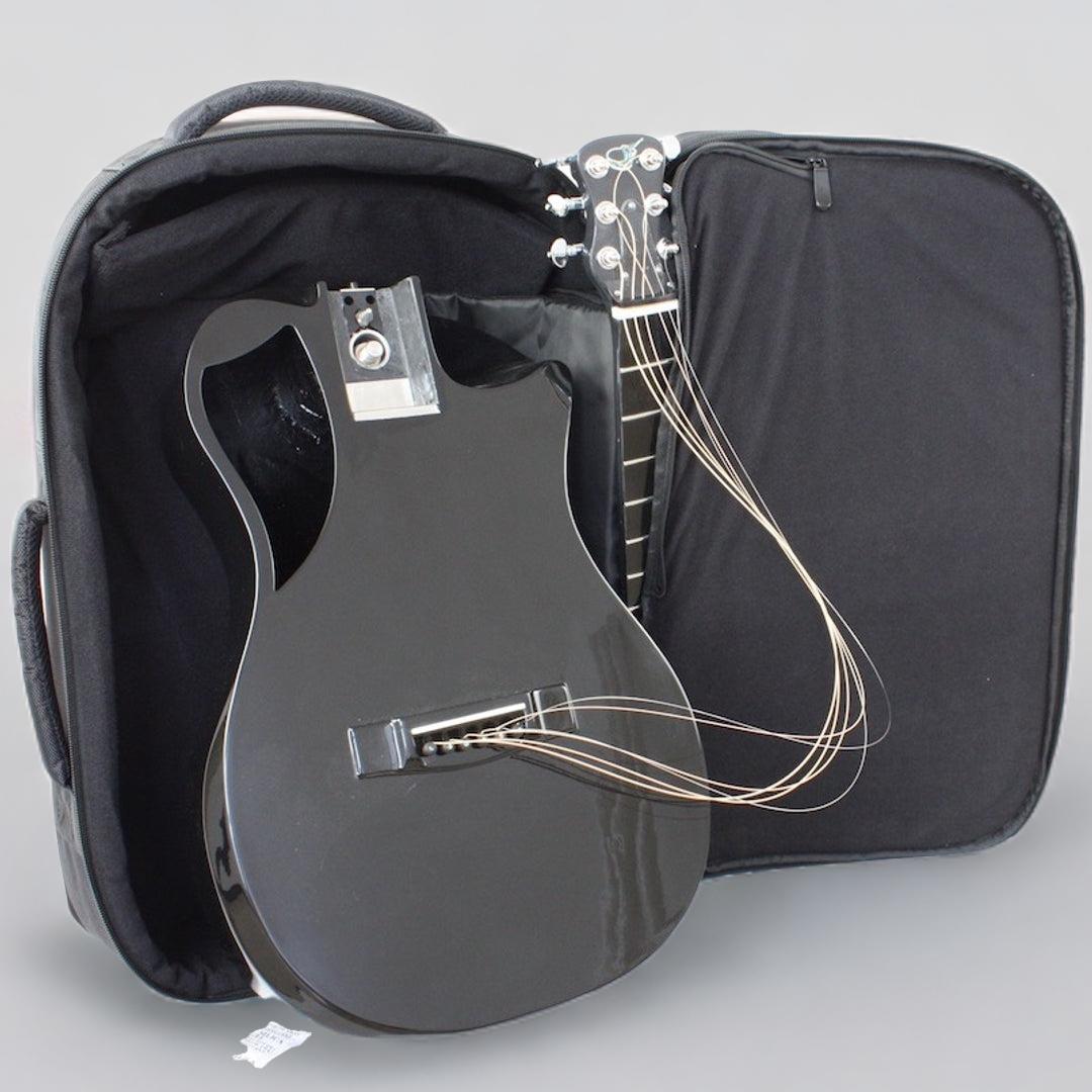 Black Gloss Carbon Travel Guitar - OF660 – Journey Instruments Australia